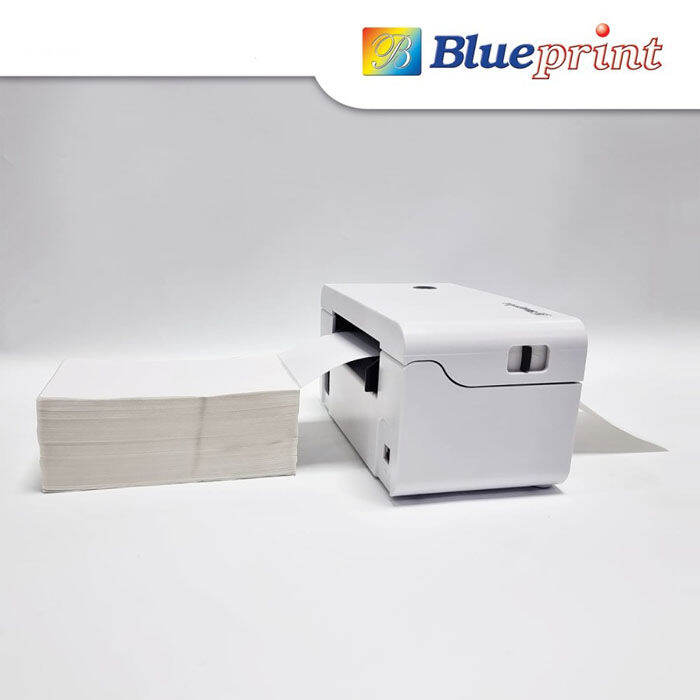 Blueprint Printer Thermal Barcode Label Resi A6 USB BP-TD110X | Lazada ...