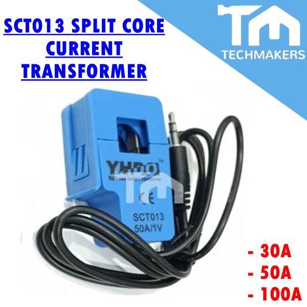 Non Invasive Non Contact Ac Current Sensor Split Core Current