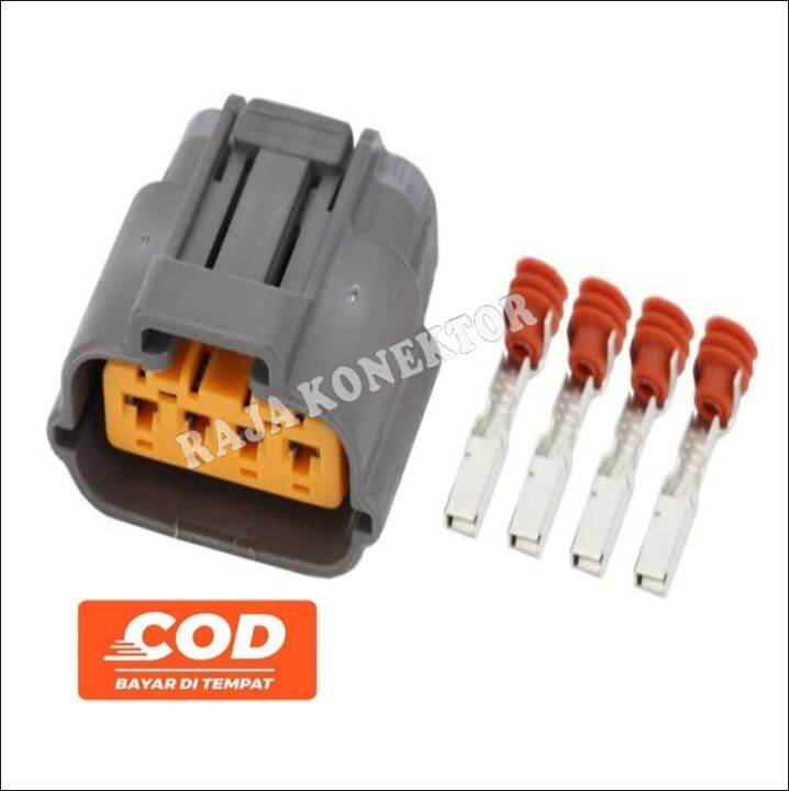 Soket 4 Pin Alternator Dinamo Amper Mitsubishi Colt T120SS Lancer ...