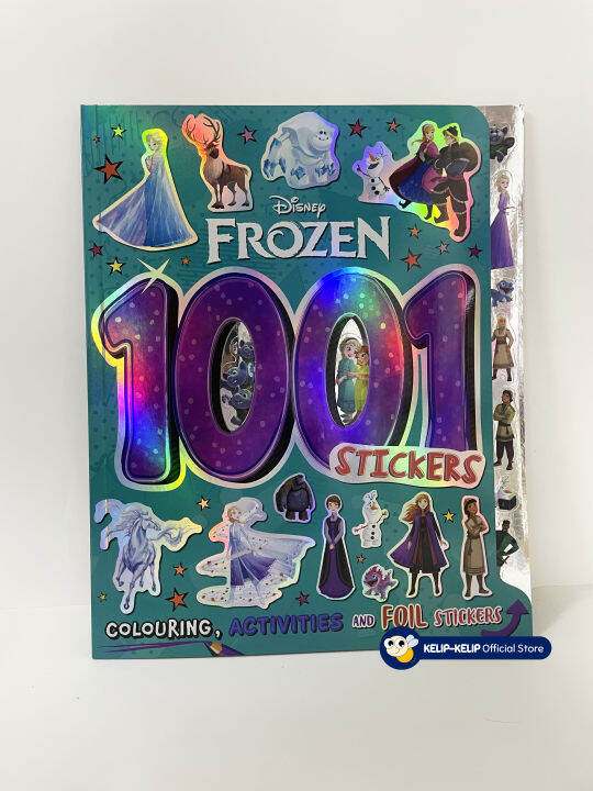 Frozen Disney 1001 Stickers Book With Elsa Anna Olaf Activities ...