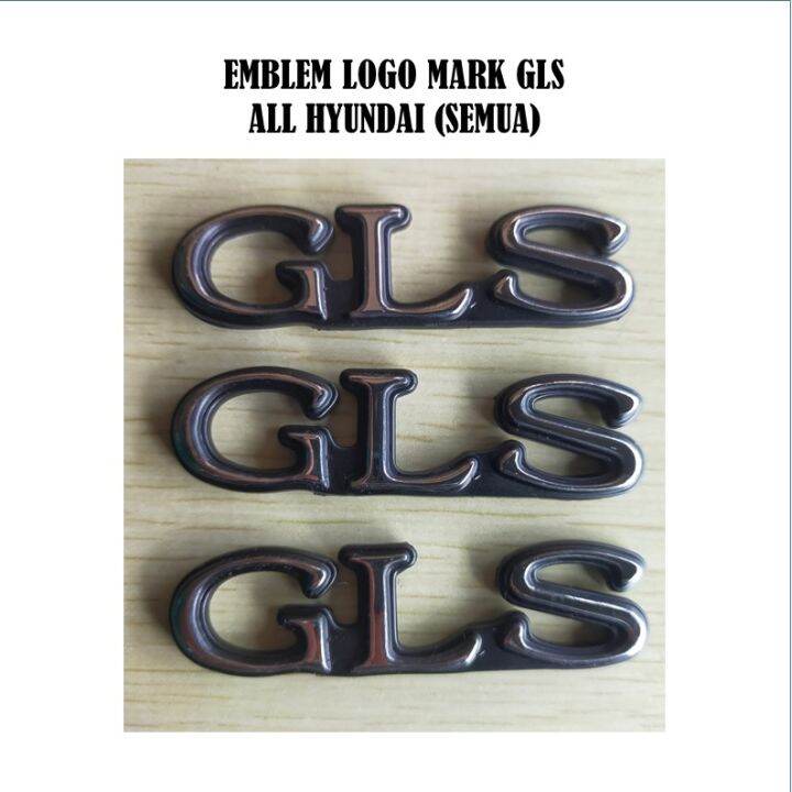EMBLEM GLS ALL HYUNDAI EMBLEM MARK LOGO GLS ALL HYUNDAI SEMUA HYUNDAI ...