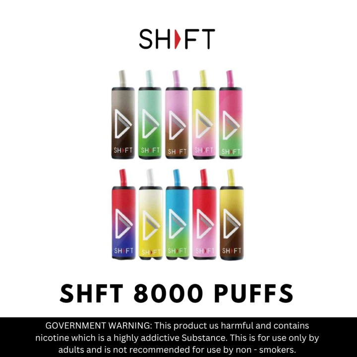 SHFT DISPOSABLE 8000 PUFFS | Lazada PH