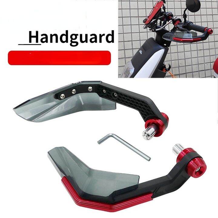 Aluminum CNC Motorcycle Handlebar Card Hand Protector For Handlebars 7/ ...