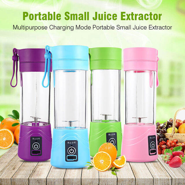 BLENDER PORTABLE SERBAGUNA 4 MATA PISAU / BLENDER JUS / PORTABLE JUICE ...