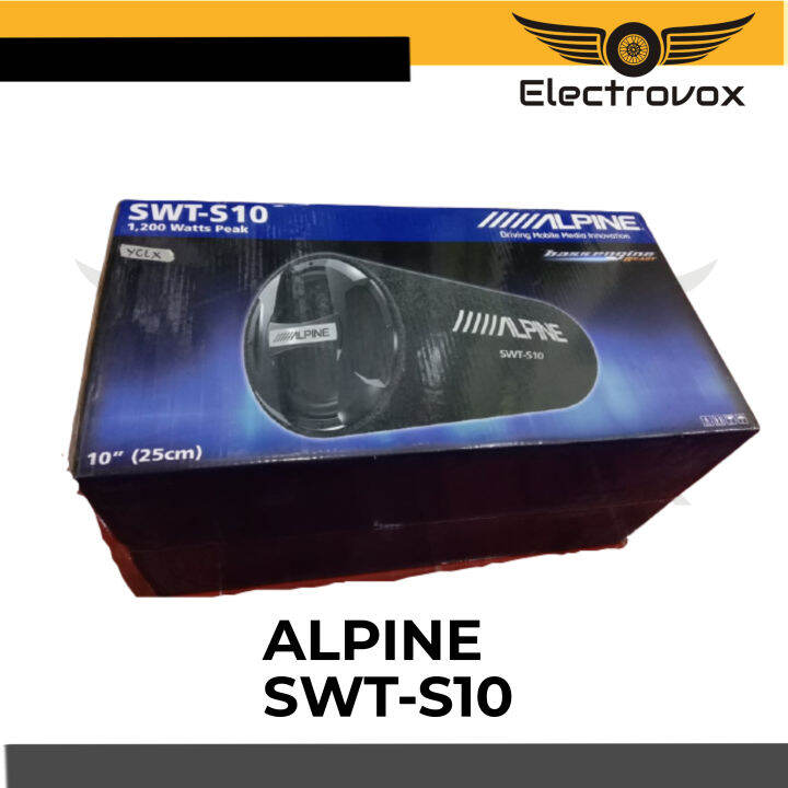 Original Alpine Subwoofer SWT-S10 10" | Lazada PH