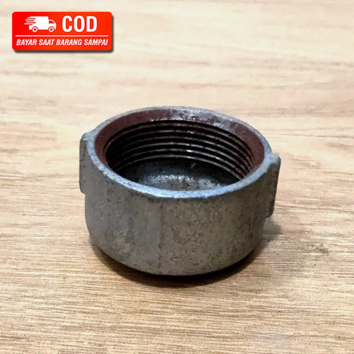 DOP BESI DRAT DALAM 1 1/4 INCH / TUTUP PIPA BESI DRAT DALAM 1 1/4 INCH ...