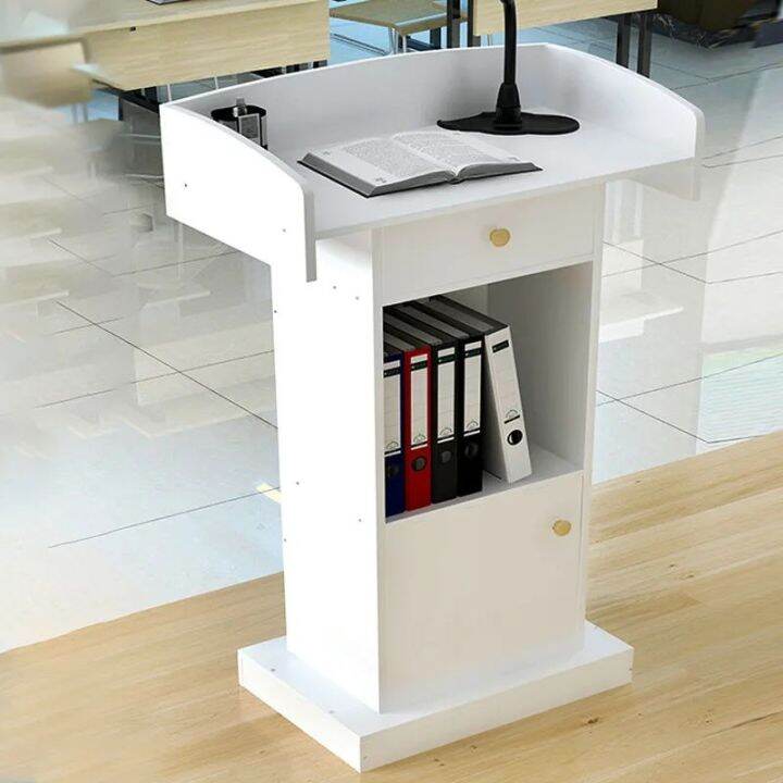 Front desk reception desk studio training lecture desk classroom small ...