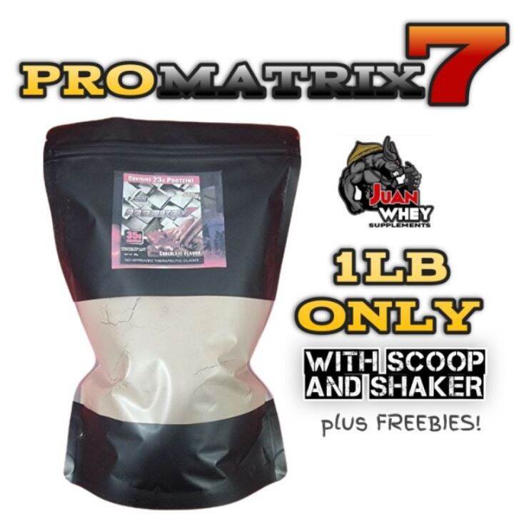 PROMATRIX7 WHEY PROTEIN WITH SHAKER AND SCOOP PLUS FREEBIES! | 1LB AND ...