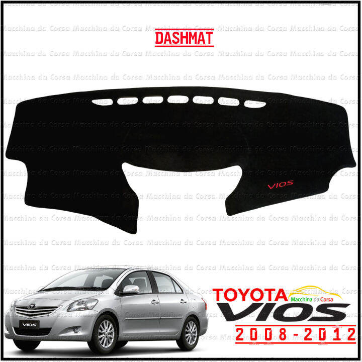 Toyota Vios Batman 2008-2012 / Toyota Vios 2008-2012 Dashboard Dashmat ...