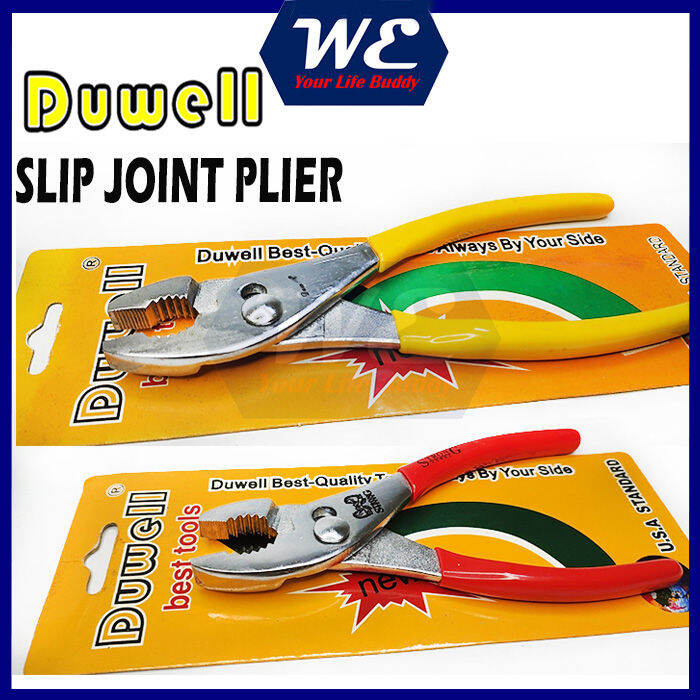 DUWELL Heavy Duty 6" 8" SLIP JOINT PLIER 150MM 200MM | Lazada