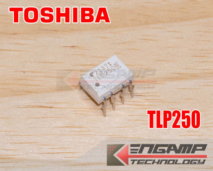 (มีตัวเลือก) [IC] TLP250 ขา DIP หรือ ขา SMD TOSHIBA Photocoupler GaAlAs Ired&Photo−IC IGBT ...