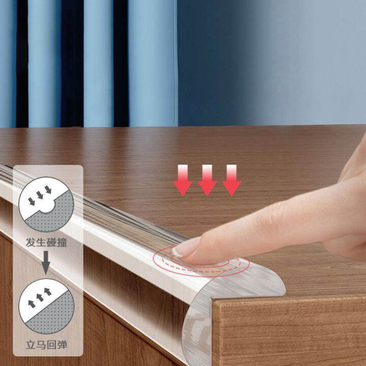 Soft Table Edge Strip PVC Corner Protectors Guard Child Safety ...