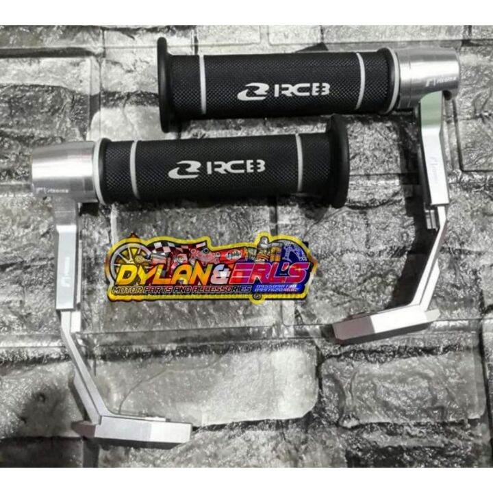 RCB HANDLE GRIP WITH RIZOMA LEVERGUARD UNIVERSAL | Lazada PH