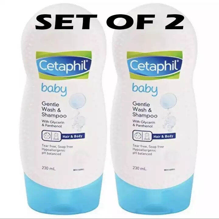 (BUY 1 TAKE 1) Cetaphil Baby Gentle Wash and Shampoo 230ml | Lazada PH