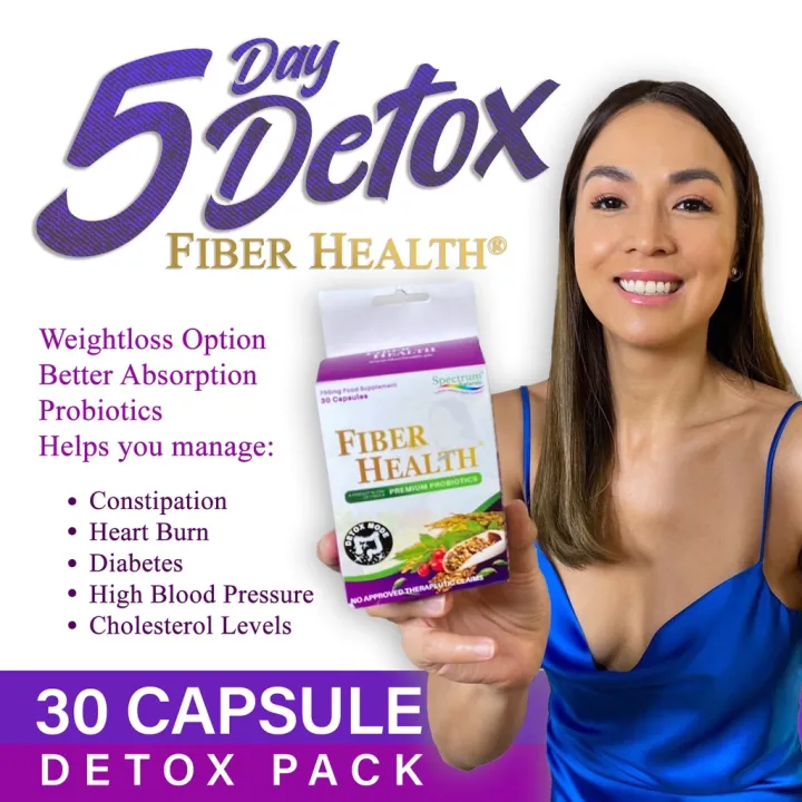 【Quick delivery from Manila】FIBER HEALTH Detox Mode Pack 30's | Lazada PH
