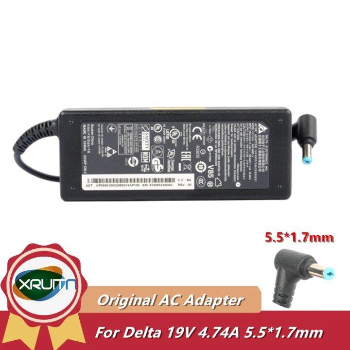 Genuine Delta ADP-90MD H 19V 4.74A 90W BB ADP-90SB AC/DC Adapter For ...
