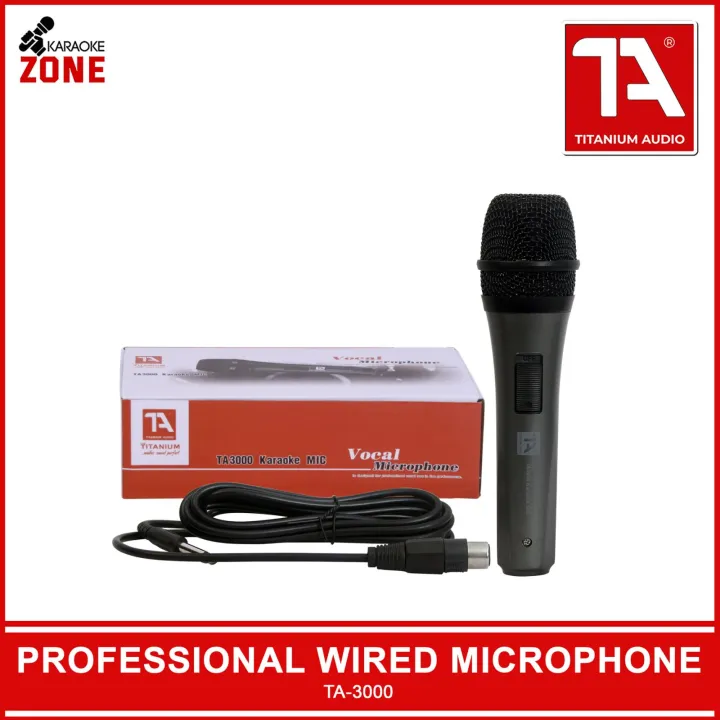 Titanium Audio TA 3000 Wired Microphone / Titanium Audio Professional ...
