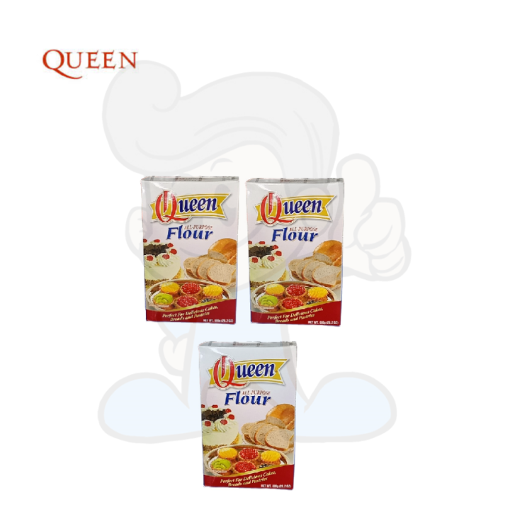 Queen All Purpose Flour (3 x 800 g) | Lazada PH
