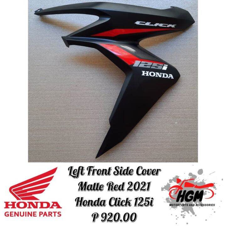 【factory outlet】 LEFT SIDE FRONT COVER (MATTE RED) 2021 MODEL HONDA ...