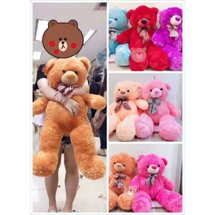 MISS K-Mall Quality Teddybear Stuffed (60CM/75cm/90CM) 8kulay | Lazada PH