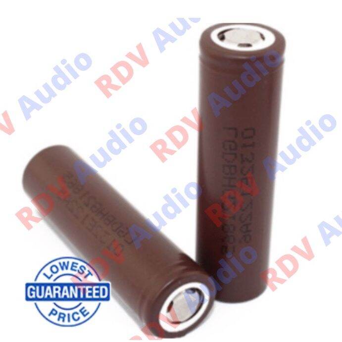 Premium LG Choco Battery 18650 Pair(2pcs) | Lazada PH