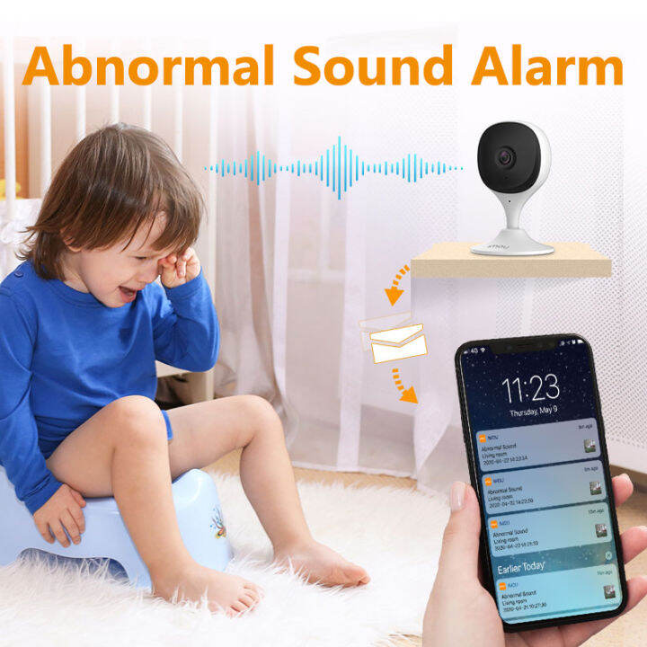 Imou Baby Monitor Home IP Camera Baby Crying Detection Compact Design ...