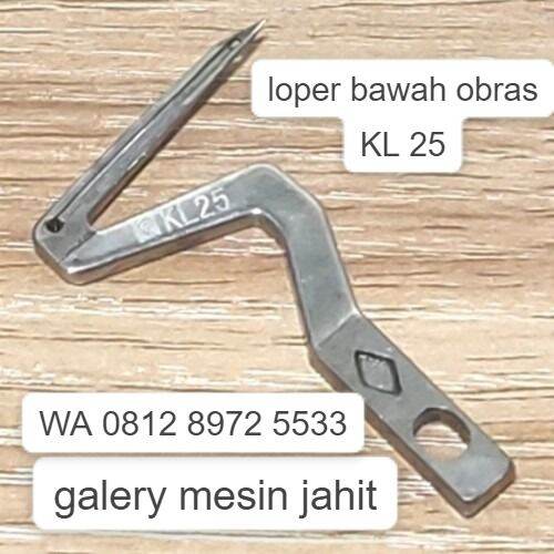 loper KL25 bagian bawah untuk mesin obras industri | Lazada Indonesia