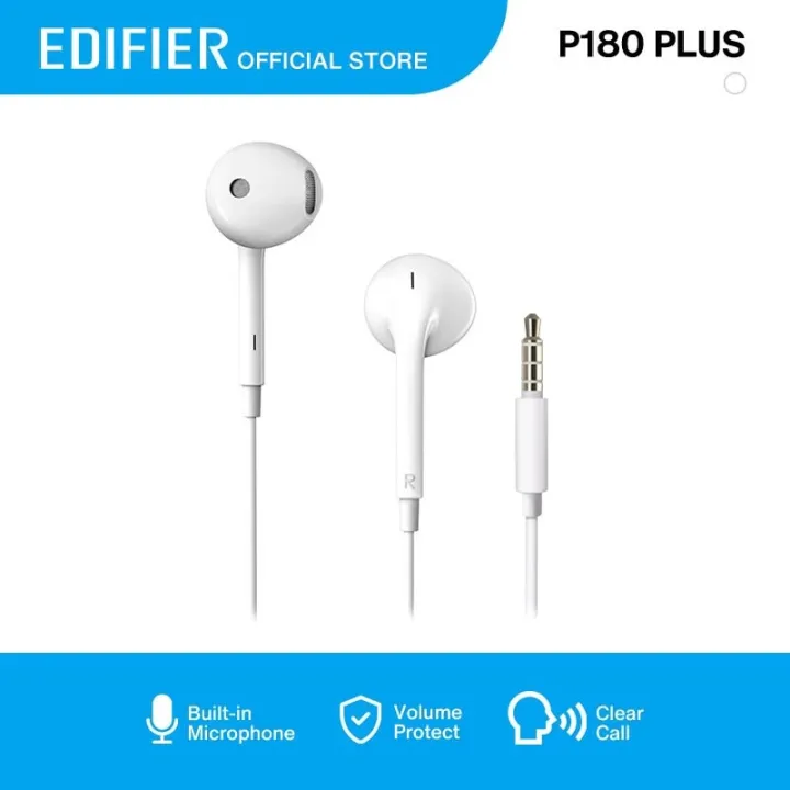 Edifier P180 Plus / P180 Type-C Built-in Microphone HD Voice Free ...