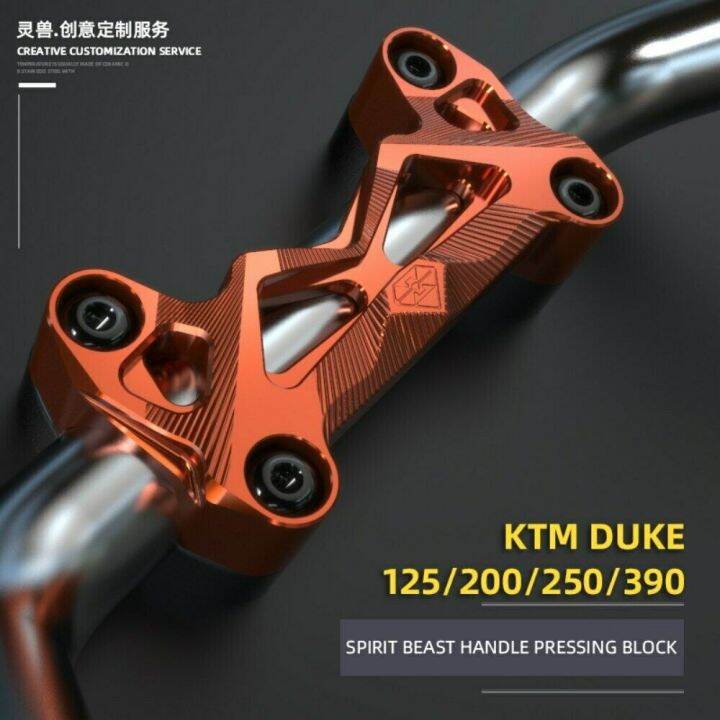 Motorcycle Handlebar Riser Clamp Code for KTM DUKE 125 200 250 390 ...
