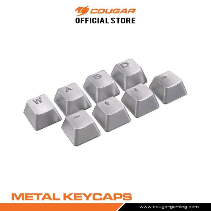 Cougar METAL KEYCAPS : ปุ่มคีย์โลหะ สำหรับ คีย์บอร์ด Cherry MX | Lazada ...