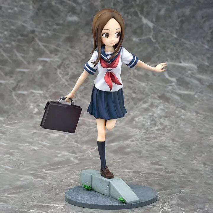(มีในสต็อก) 20cm teasing Master Takagi-San FIGURE Ms. Takagi Who is Good AT teasing Takagi-San ...