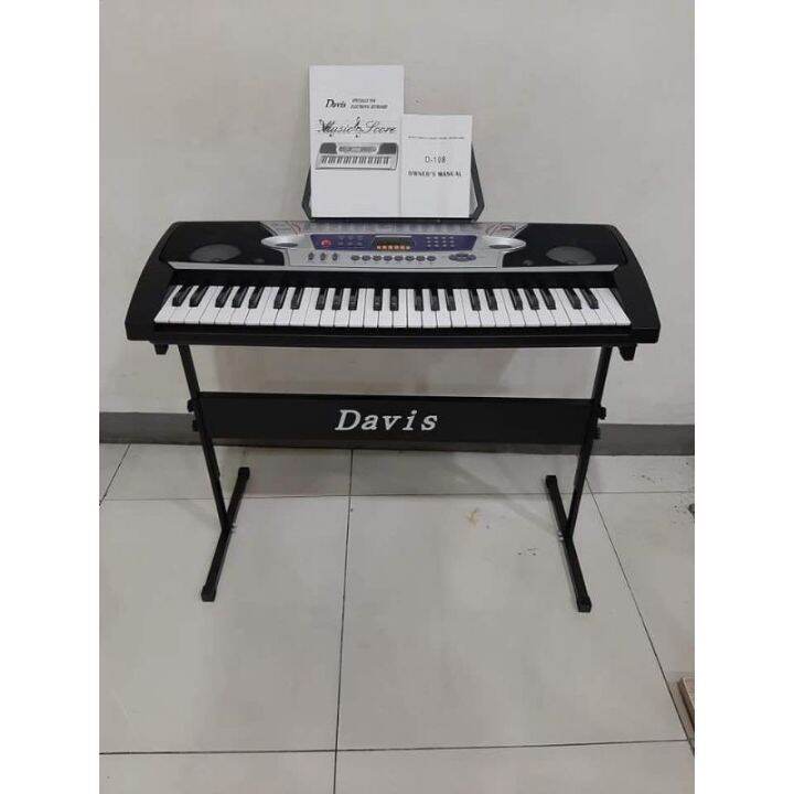 Davis D-108 54 Keys Electric Keyboard Piano, Digital Organ, For ...