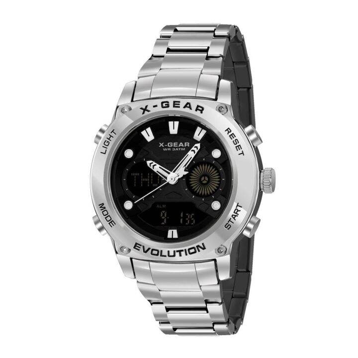 【小明 XIAO MENG】 XG3847 Steel XGEAR 100% Original For Men Watch Ready Stock | Lazada