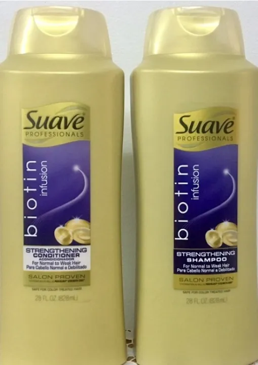 SUAVE BIOTIN INFUSION SHAMPOO & CONDITIONER | Lazada PH