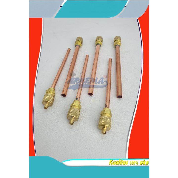 PENTIL PENGISIAN FREON / KULKAS / FREEZER 1/4 & 3/16 / FILLER TUBE ...