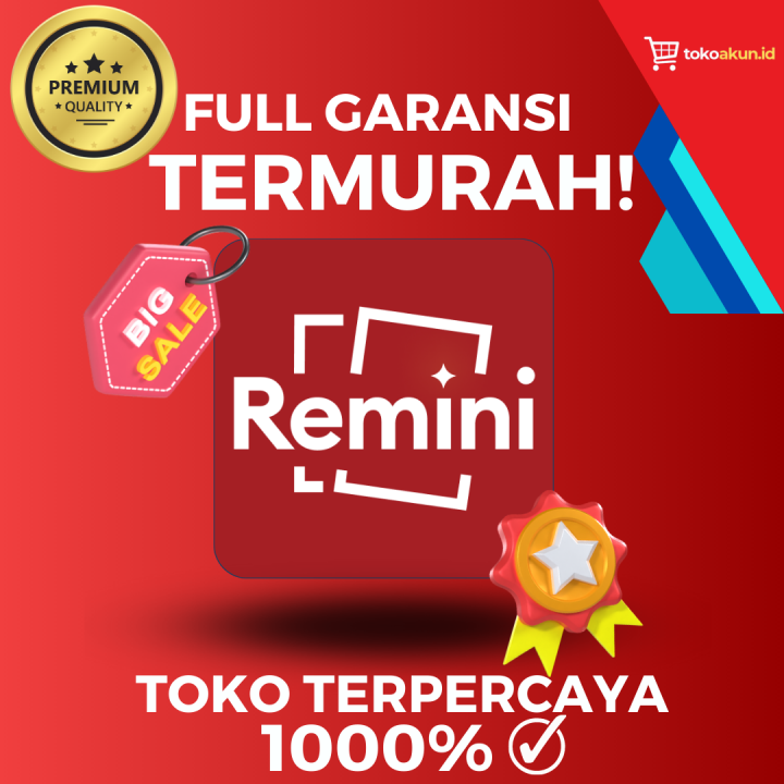 REMINI PRO FULL GARANSI | Lazada Indonesia