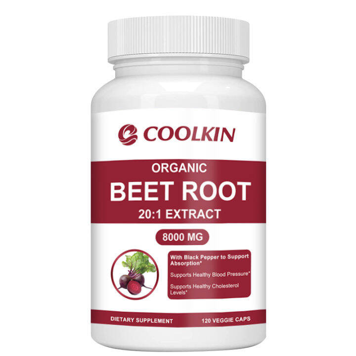 BEET ROOT Capsules-Naglalaman ng Black Pepper upang mapahusay ang ...