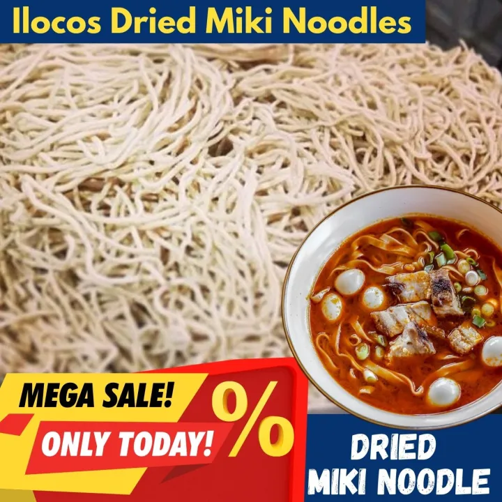 Ilocos Miki Noodles Vigan Miki Noodles from Ilocos Sur Miki Lomi for ...