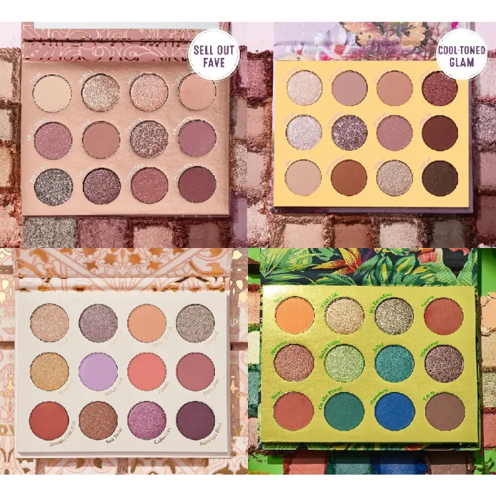 Factory direct sales ORIGINAL COLOURPOP IN COLOURS 12-PAN PALETTES ...