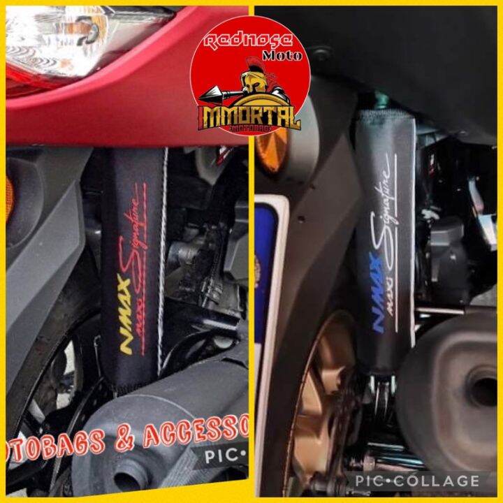 Nmax 155 V1/V2 Shock Covers. Pair. 2 Tone Color. Free Tool Pouch ...