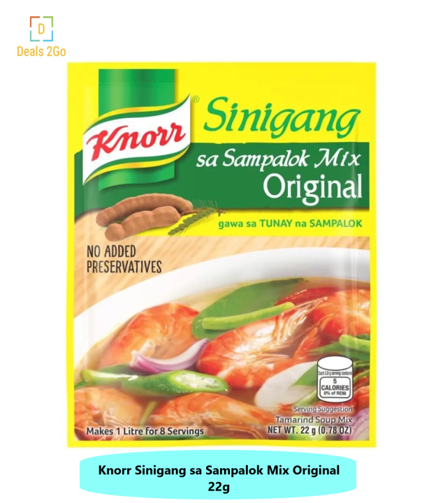 Knorr Sinigang sa Sampalok MIx Original 22g | Lazada PH
