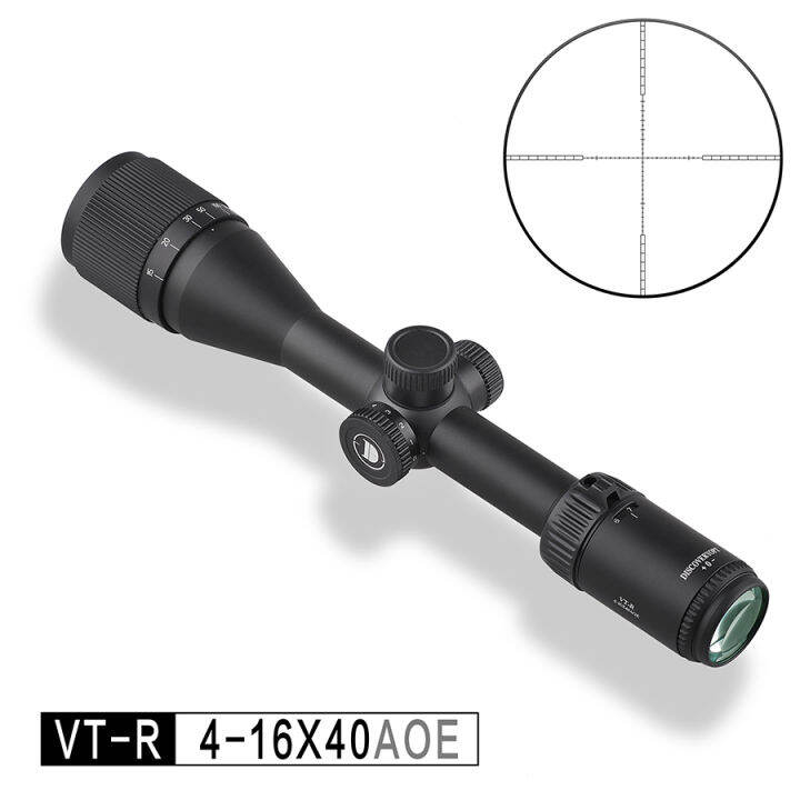 Discovery Optics VT-R 4-16 X40 AOE Scope ( Cross Sight Green Red ...