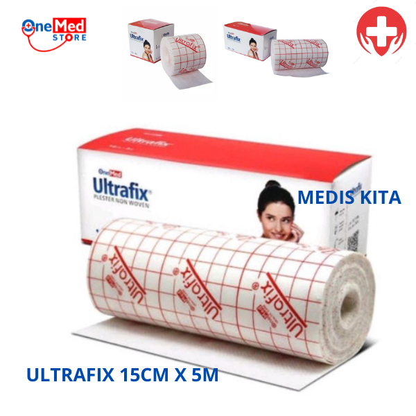 Onemed Plester Luka Anti Air Ultrafix 15 cm x 5 m Plesterin Plasterin ...