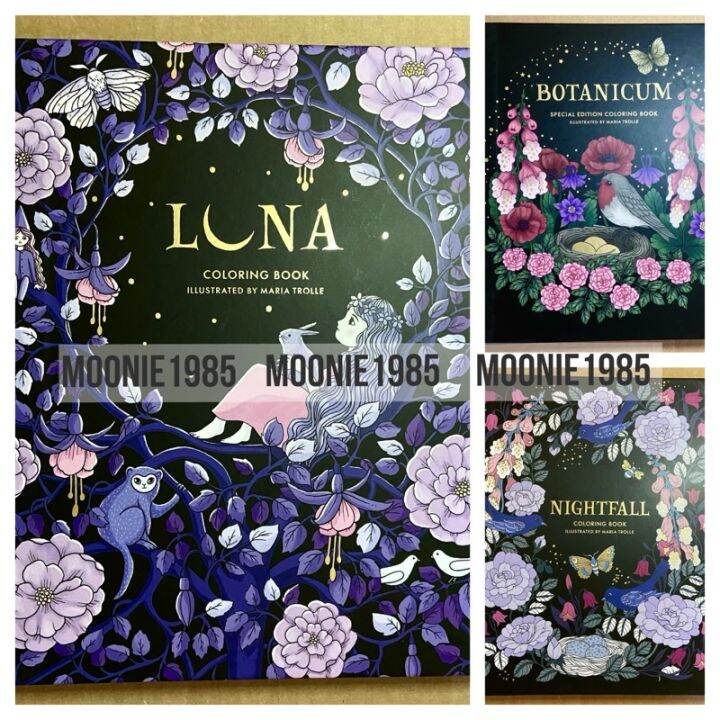 Maria Trolle Adult Coloring Books | Lazada PH