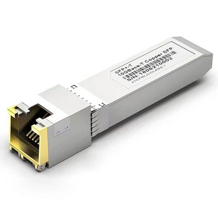 BLIY SFP-10G-T-S Compatible Transceiver, 10G SFP+ RJ-45 1.25/2.5/5/10G ...