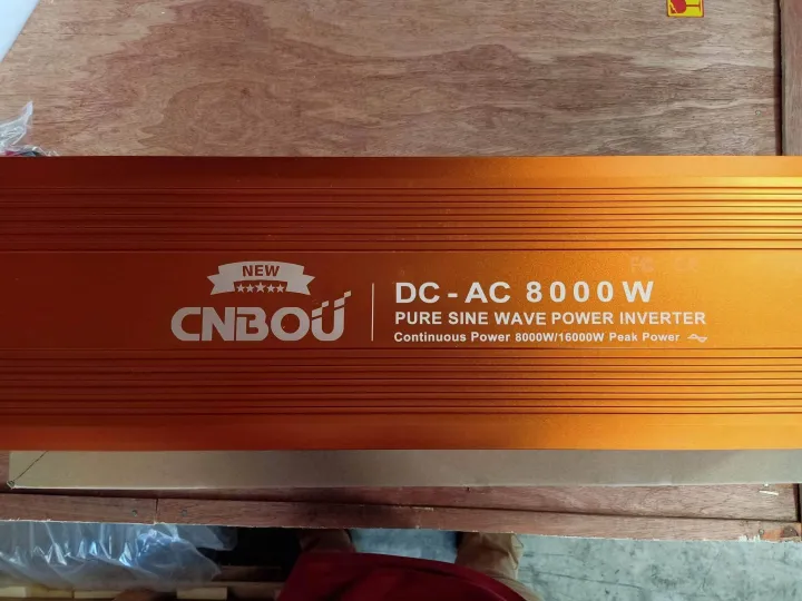 NEW Upgraded CNBOU High Frequency PSW Off Grid Inverter 8Kw 48V | Lazada PH