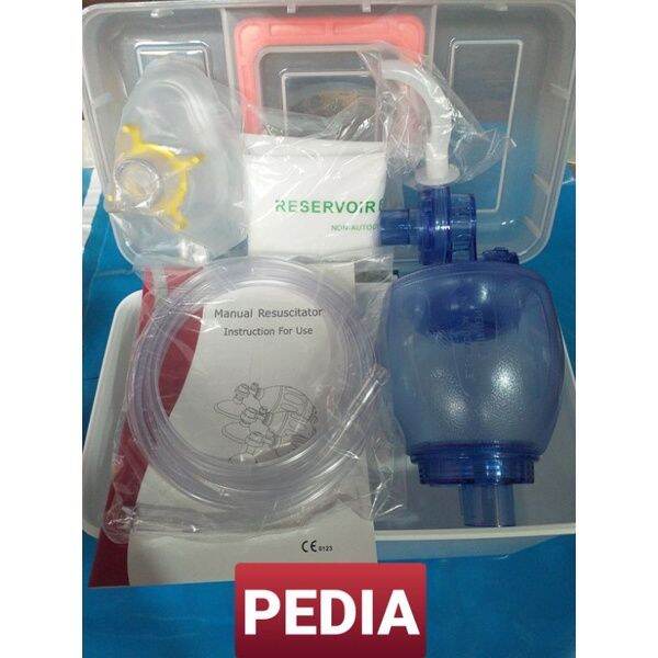 【READY STOCK】 Pedia Ambu Bag Reusable Manual Resuscitator (Order Now ...