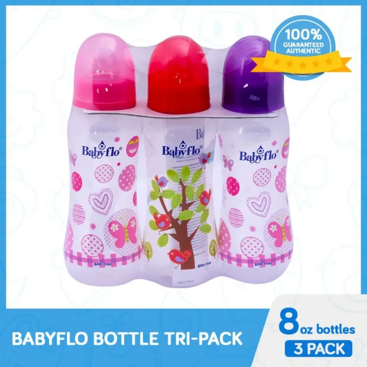 Babyflo Bottle Tri-Pack 8oz & 4oz | Lazada PH