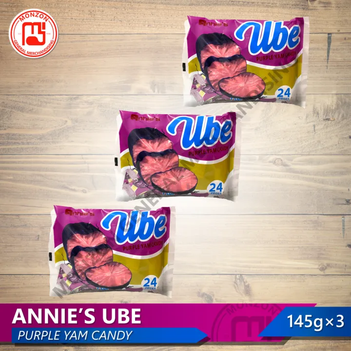 Annie's Ube Purple Yam Candy 145g (by 3) | Lazada PH