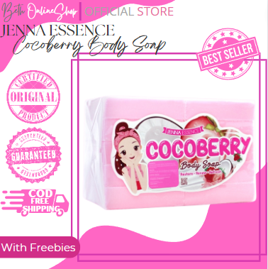 Cocoberry Soap 1kg=10 bars By Jenna Essence with Free Mesh | Lazada PH